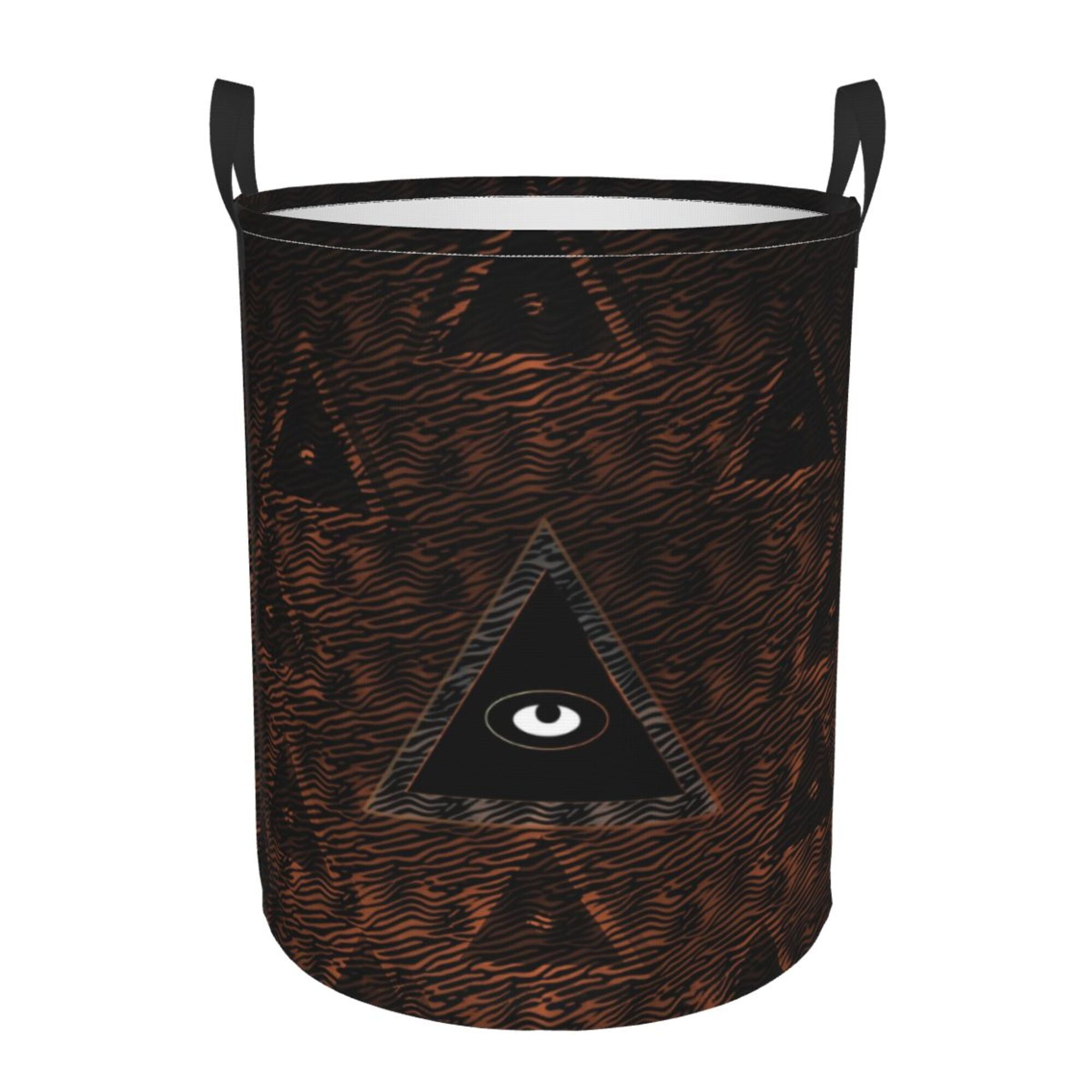 XMXY Round Laundry Basket Organizer, Triangle Eye Waterproof ...