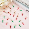 1 Box 20Pcs Hot Pepper Charms Bulk Red Chili Charm Mini Alloy Resin ...
