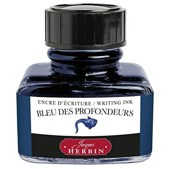 Elban traditional ink 30ml [for fountain pen / dip pen] Deep blue ...