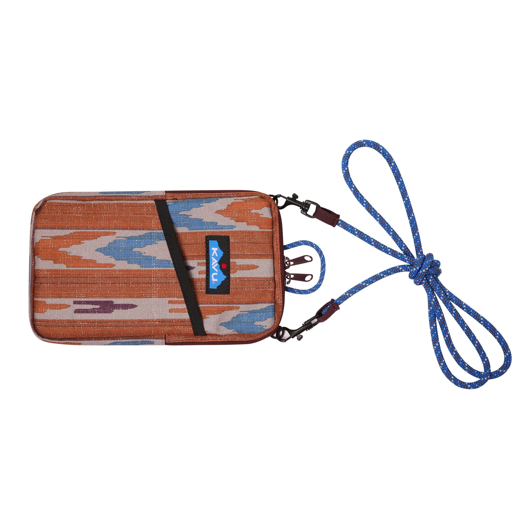 KAVU Essential Case Zip Crossbody Wallet with Rope Strap - Tumbleweed ...