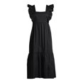 Scoop Women's Cut Out Back Maxi Dress - Walmart.com
