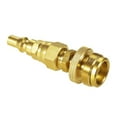 1/4" Connect to 1lb Propane Gas Tank Adapter Easy Assembly Brass for ...