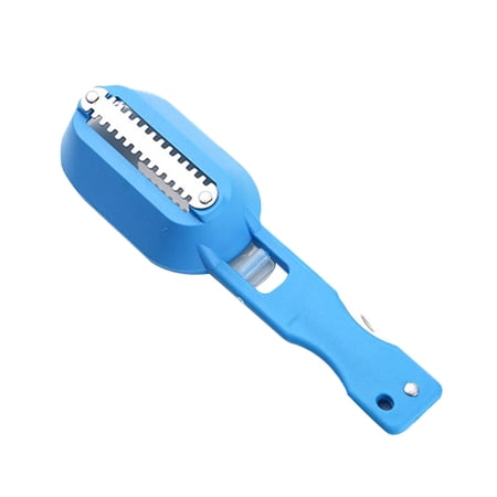 Akerlok Zigzag Fish Skin Brush Quick Remove Fish Scale Scraper Planer ...