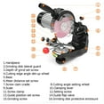 Chainsaw Sharpener, Professional Electric Multi-Angles Automatic Saw ...