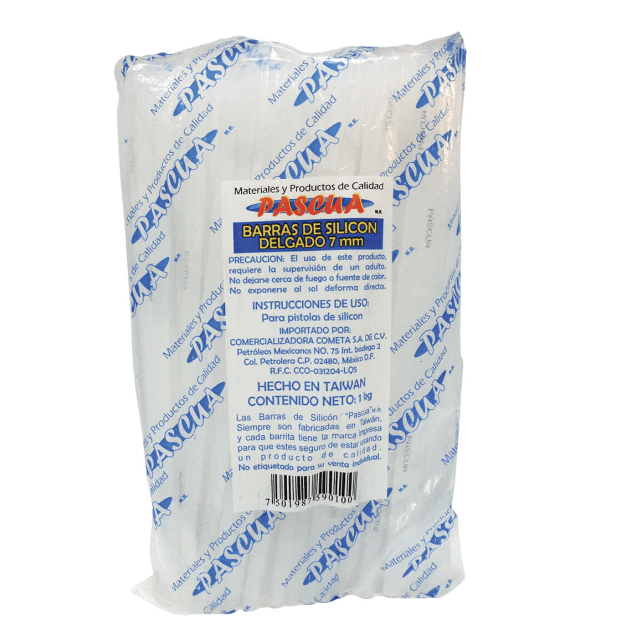 Silicon en barra delgado PASCUA 1kg blanco | Bodega Aurrera en línea