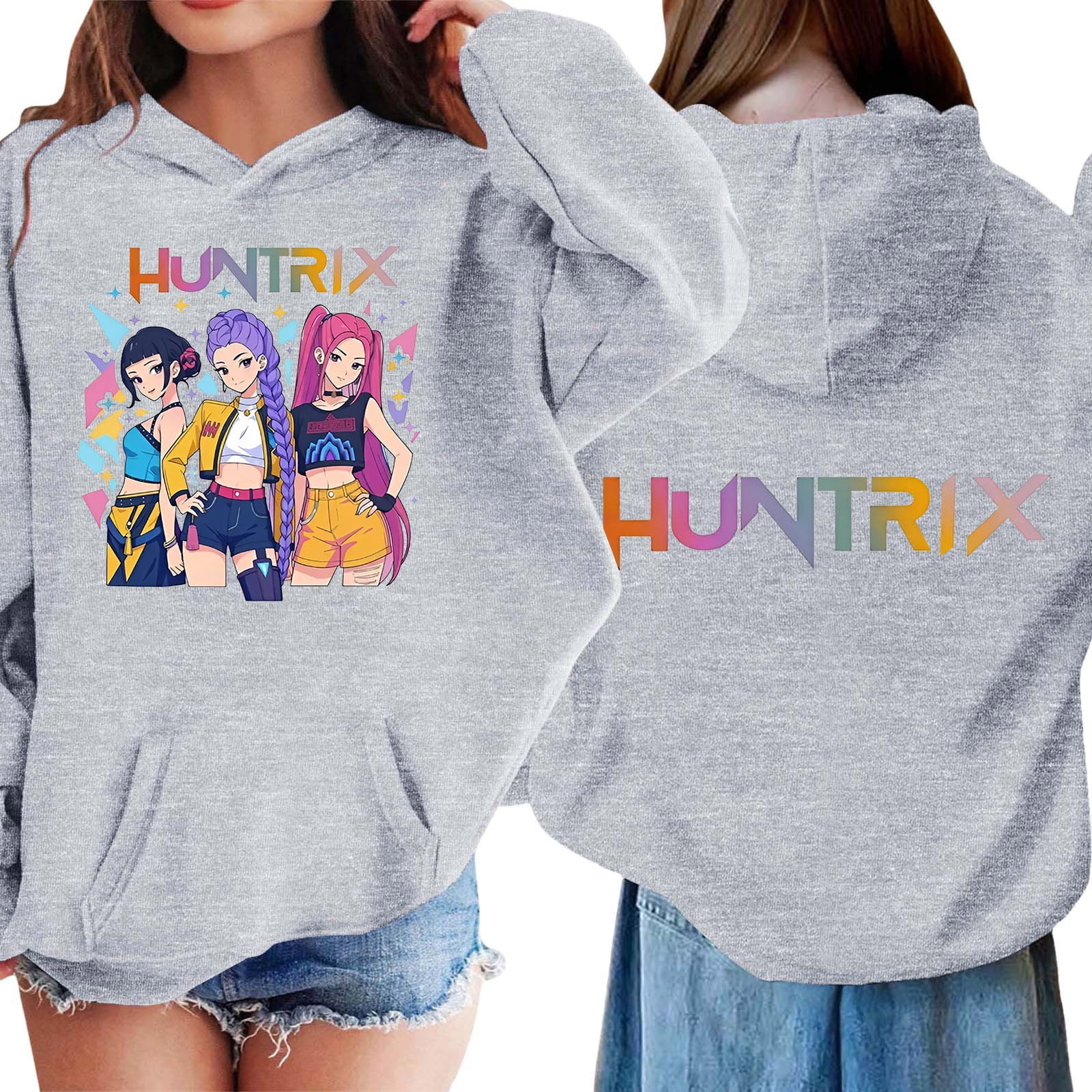 Click here for Toome Demonhunters By Kpopsinger Girls Casual Hood... prices