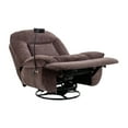Boyel Living Oversized Electric Recliner Chair,Bronzing Fabric 360 ...