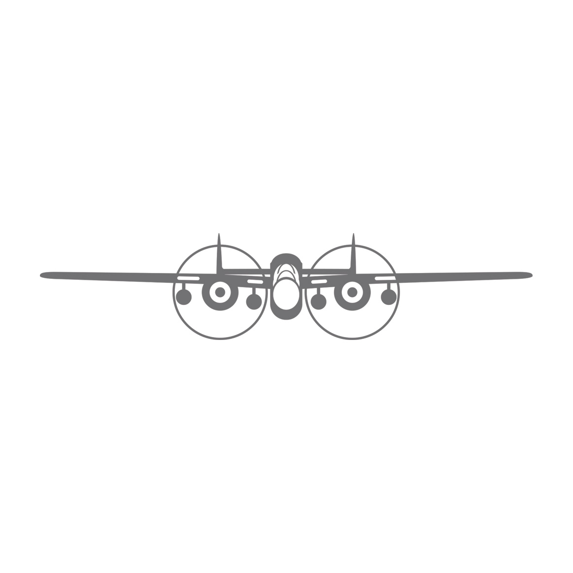 P-61 Black Widow Sticker Decal Die Cut - Self Adhesive Vinyl ...