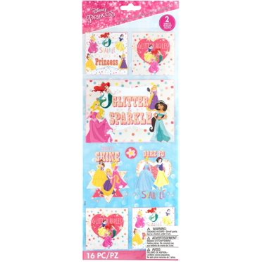 Disney Princess Kids Character Sticker Sheets, 4ct - Walmart.com