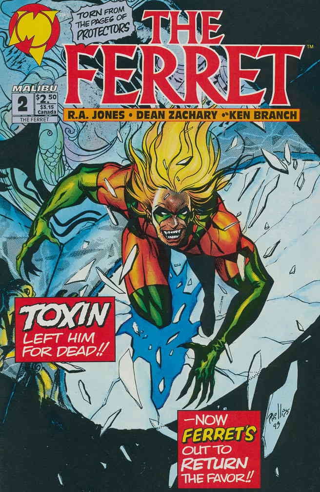 Ferret, The (2nd Series) #2 VF ; Malibu Comic Book - Walmart.com