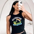Alligaytor Tank Top, Funny LGBT Pride Cropped Tank, Sapphic WLW Top ...