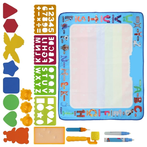 Kid Water Coloring Mat Cute Cartoon Animal Pattern Children Water ...