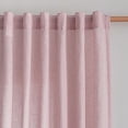 Natural Linen Curtains 30 Inch Kitchen Window Semi Sheer Light ...