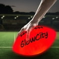 GlowCity, Glow in The Dark Football, Official Size, Light Up LED ...
