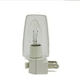 2 Pack Bright White Night lights with On/Off Switch, Bulbs Included ...
