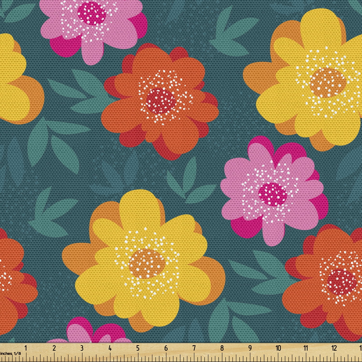Colorful Sofa Upholstery Fabric by the Yard, Abstract Hand Drawn ...