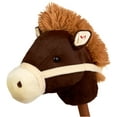 Spark. Create. Imagine Plush Stick Horse, Brown, 30 Spark. Create. Imagine Plush Stick Horse, Brown, 30
