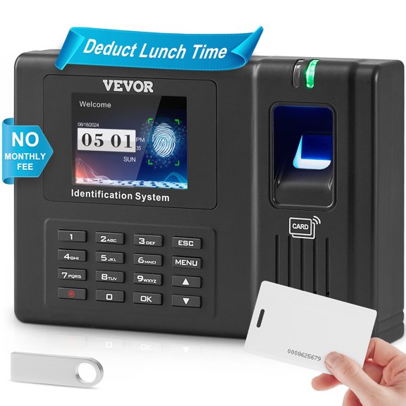 Acroprint Model 150 Analog Automatic Print Time Clock with Month/Date/1 ...