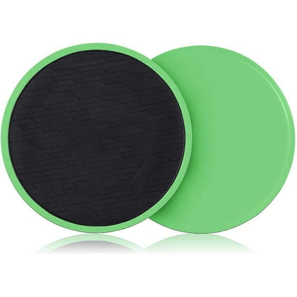 Exercise Sliders for Carpet and Hardwood-Dual Sided Core Sliders for Ab ...