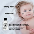 Natural Baby Oil for Infants, Liquid Coconut Oil Moisturizer - No ...