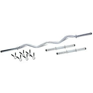 CAP Barbell Standard 60" Solid Bar, Black, 1-Inch Diameter - Walmart.com