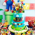 13 Pcs Super Mario Brothers Cake Topper Party Luigi, Princess Peach ...