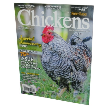 Chickens November / December 2022 75th Anniversary Issue Magazine Book ...