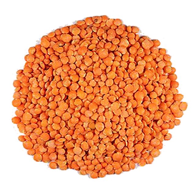 Organic Red Split Lentils aka Masoor Dal low calories rich in Iron and ...