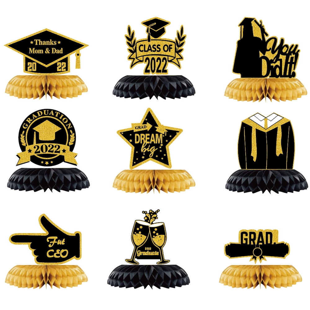 2022 Graduation Table Decorations