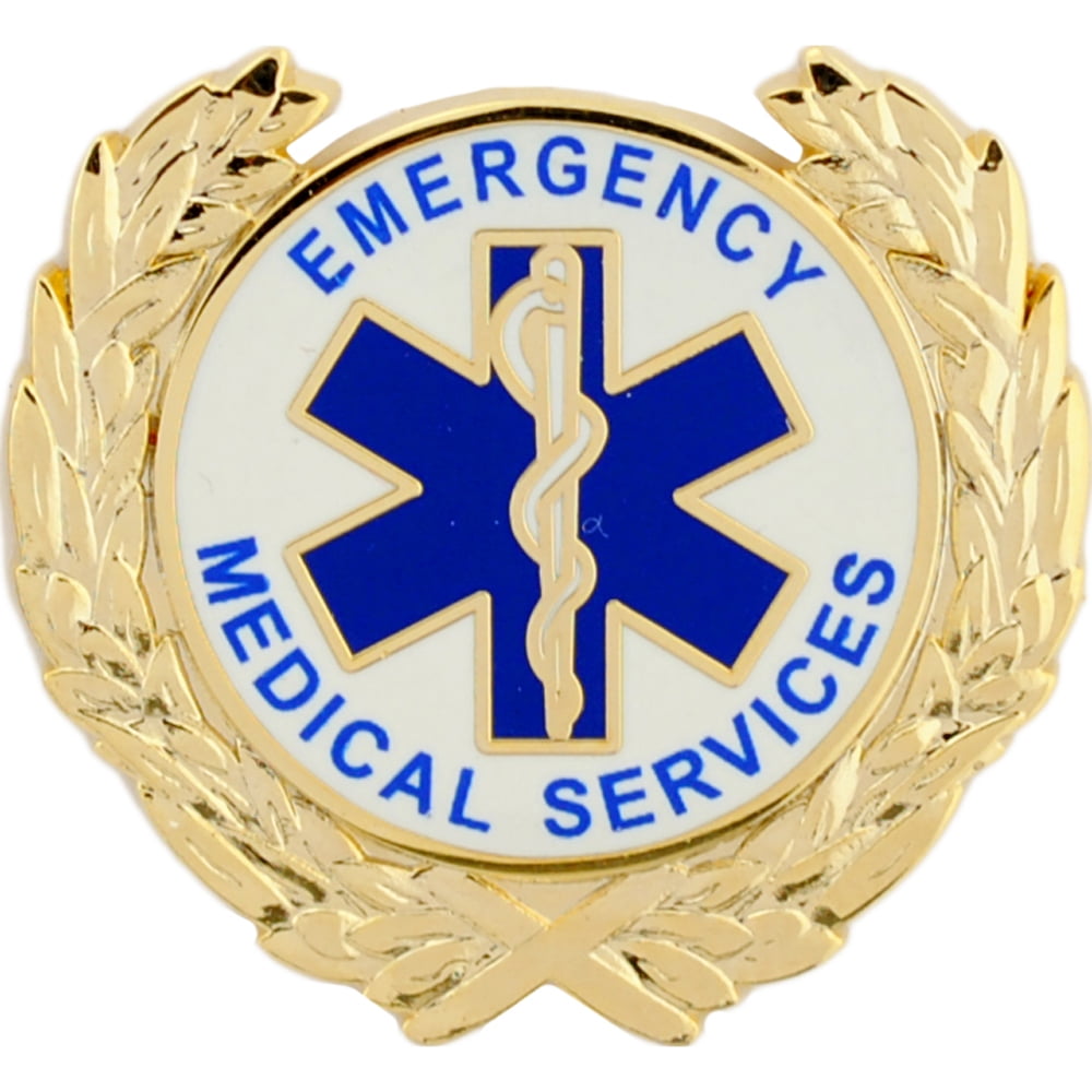 FIRE & EMS, EMERGENCY MEDICAL SERVICES LOGO With WREATH - Artwork ...