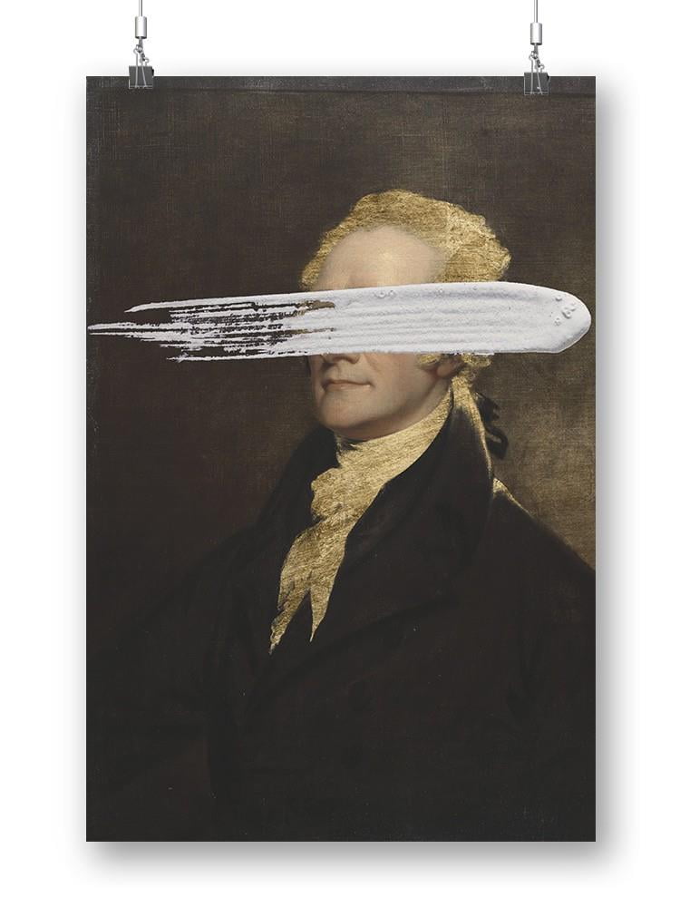 Masked Hamilton Poster - Jennifer Goldberger Designs, - Walmart.com