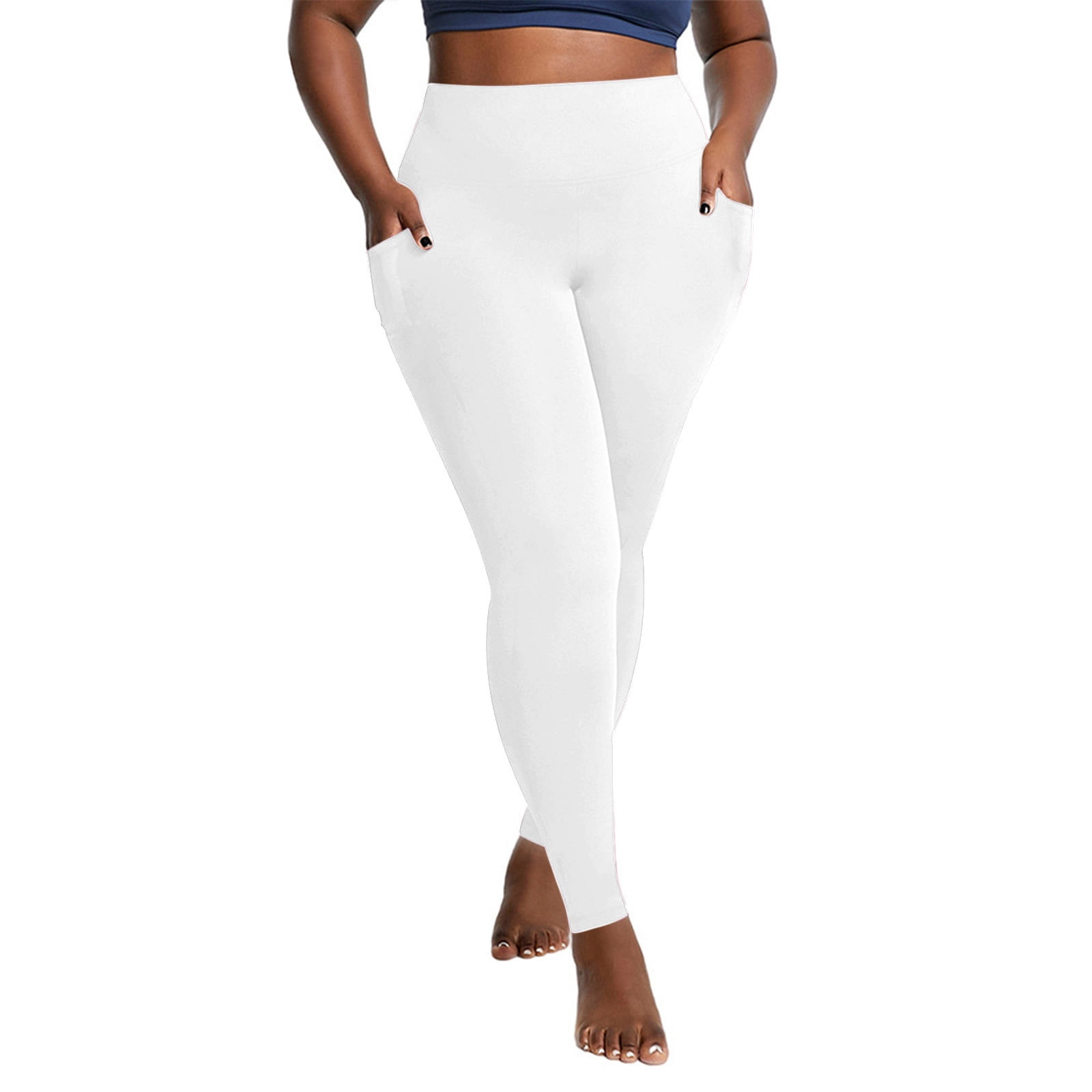 Click here for Timegard Plus Size Leggings With Pockets For Women... prices