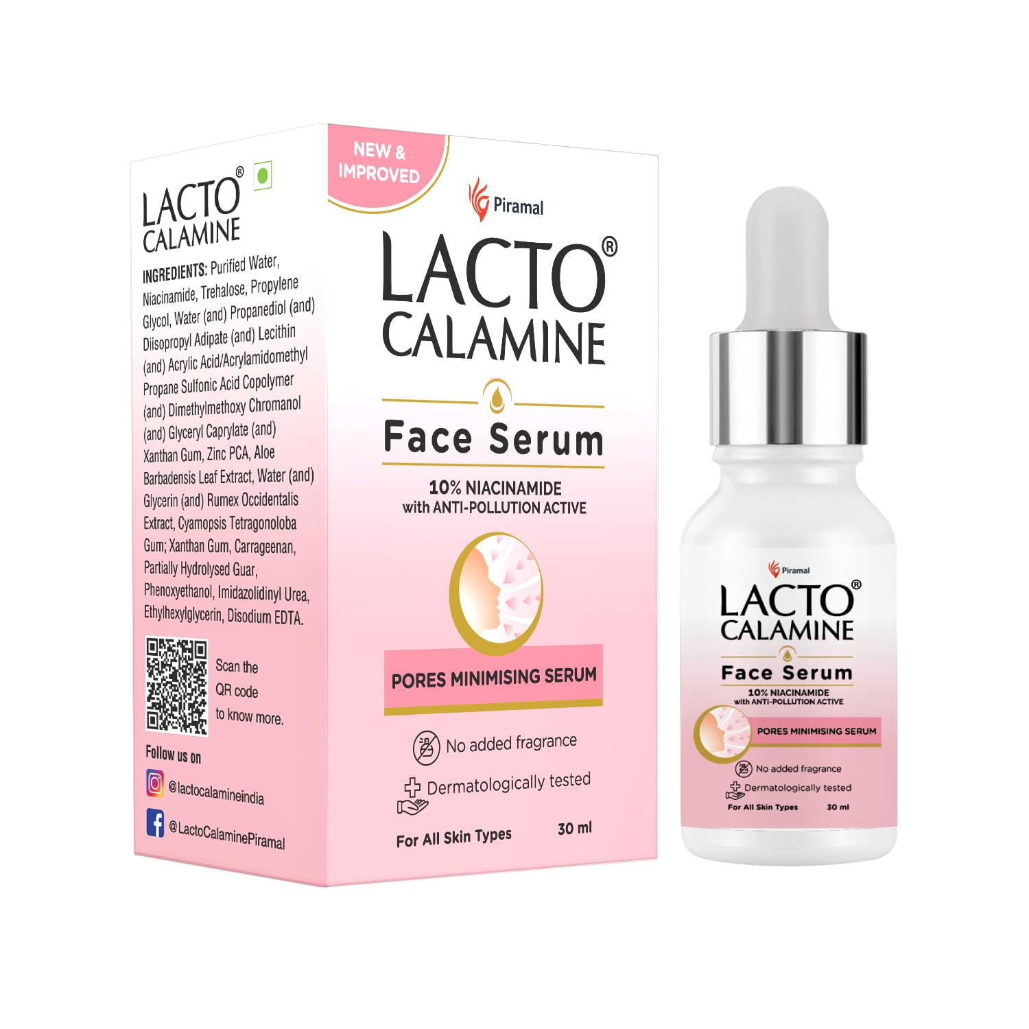 Click here for Lacto Calamine 10 Niacinamide Face Serum 30ml 30 M... prices