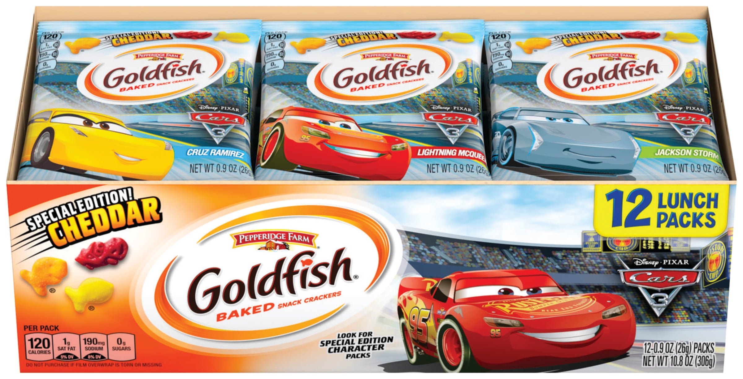 Goldfish 10.8oz Gf Cars 3 12ct Mp - Walmart.com