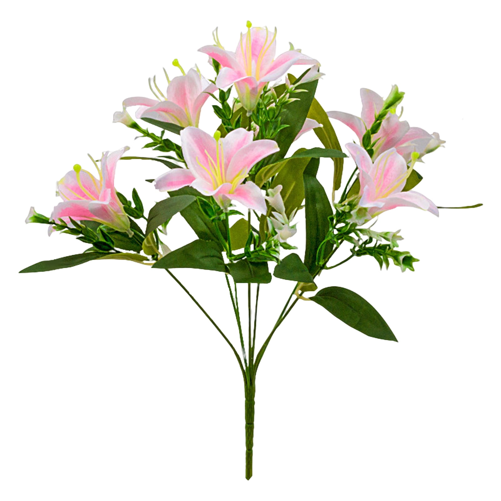 Farfi Simulation Flower Realistic Looking Fade-Resistant Faux Silk ...