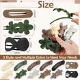 12 count Flat Hair Clips for Women, Concord Flat Claw Clips for Women ...