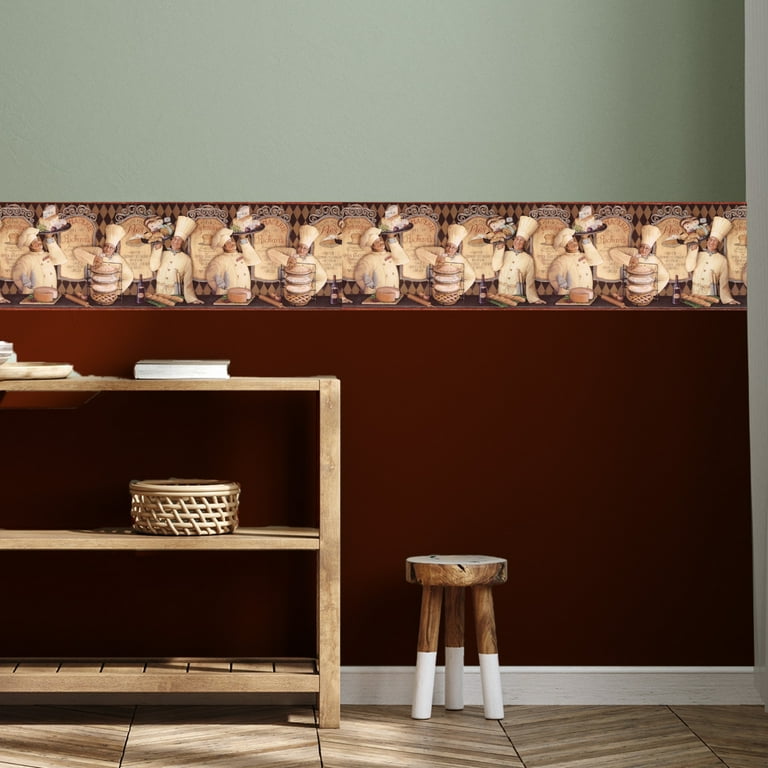Bistro Chef Wallpaper Border