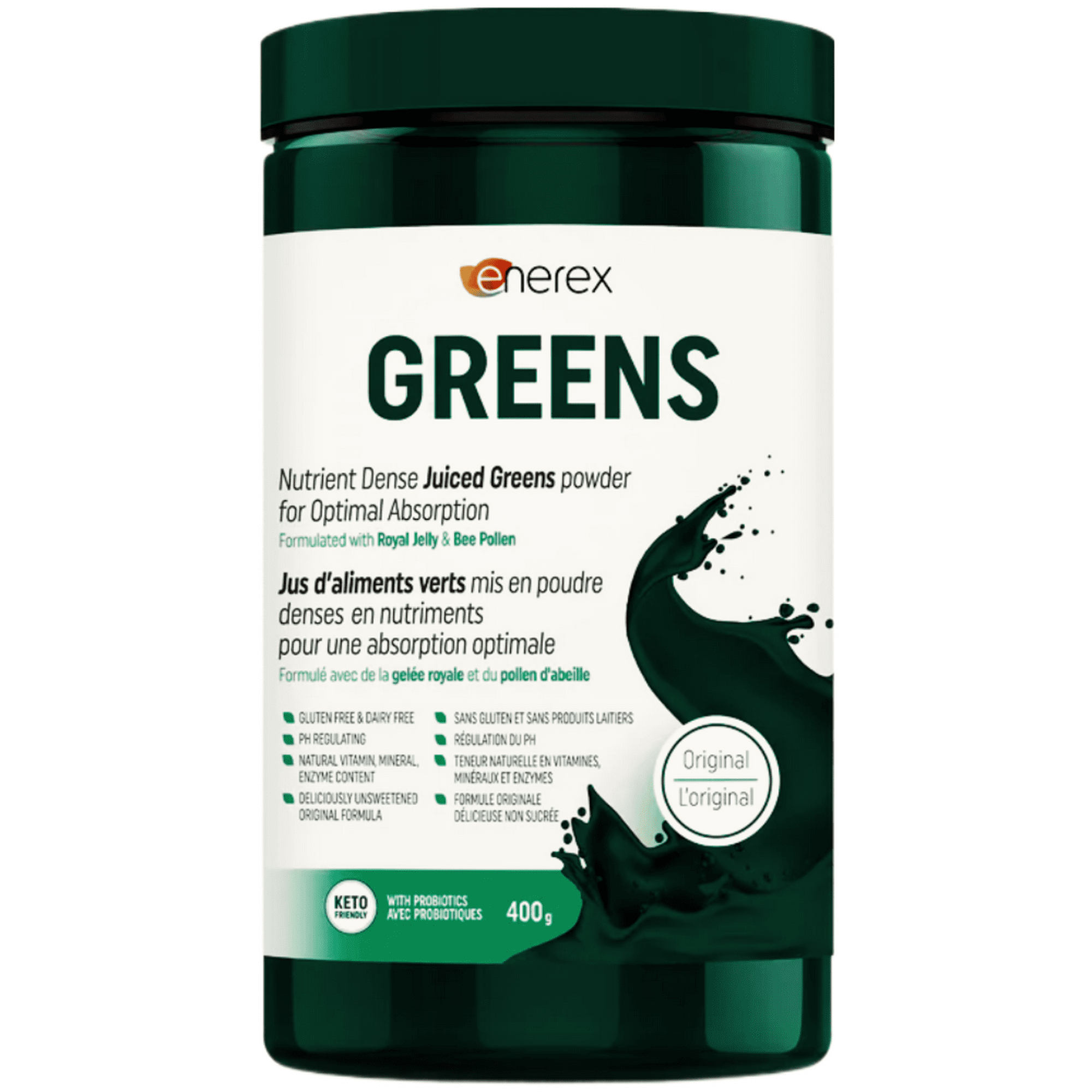 Click here for Enerex Greens Original 400g prices
