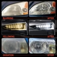 NUAN Headlight Restoration Kit, Refurbishing Fluid & Polish Cleaner ...