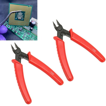 Flush Cutting , Effort Saving 2 Pieces Micro Wire Cutter For ...