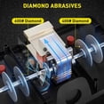 2-Stage Electric Knife Sharpener with Diamond Abrasives and Precision ...