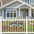 Coffee Bar Tin Decor 16*4 Inches "COFFEE BAR OPEN 24 HOURS" Kitchen ...