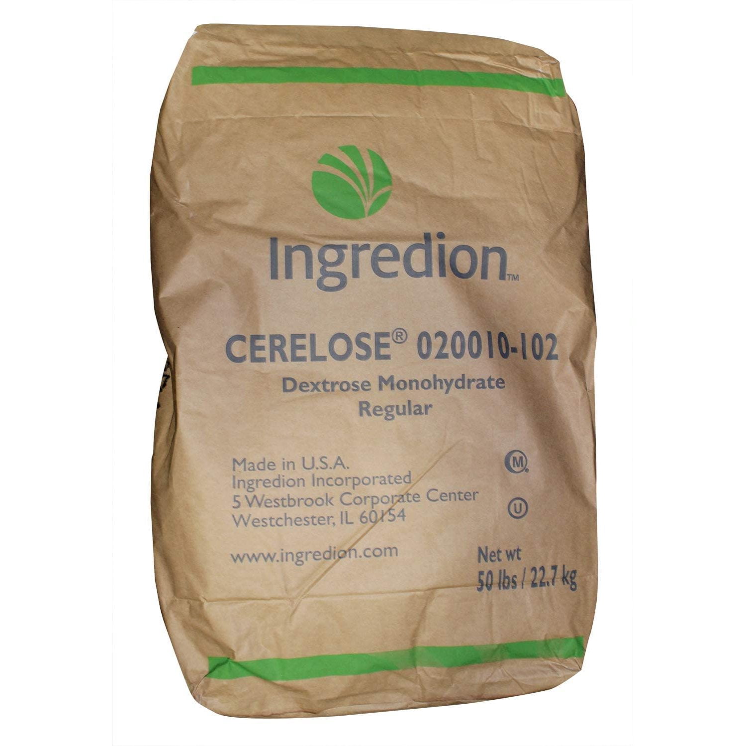50 lbs Bag of Dextrose (Corn Sugar) | Dextrose Monohydrate, Made in the ...