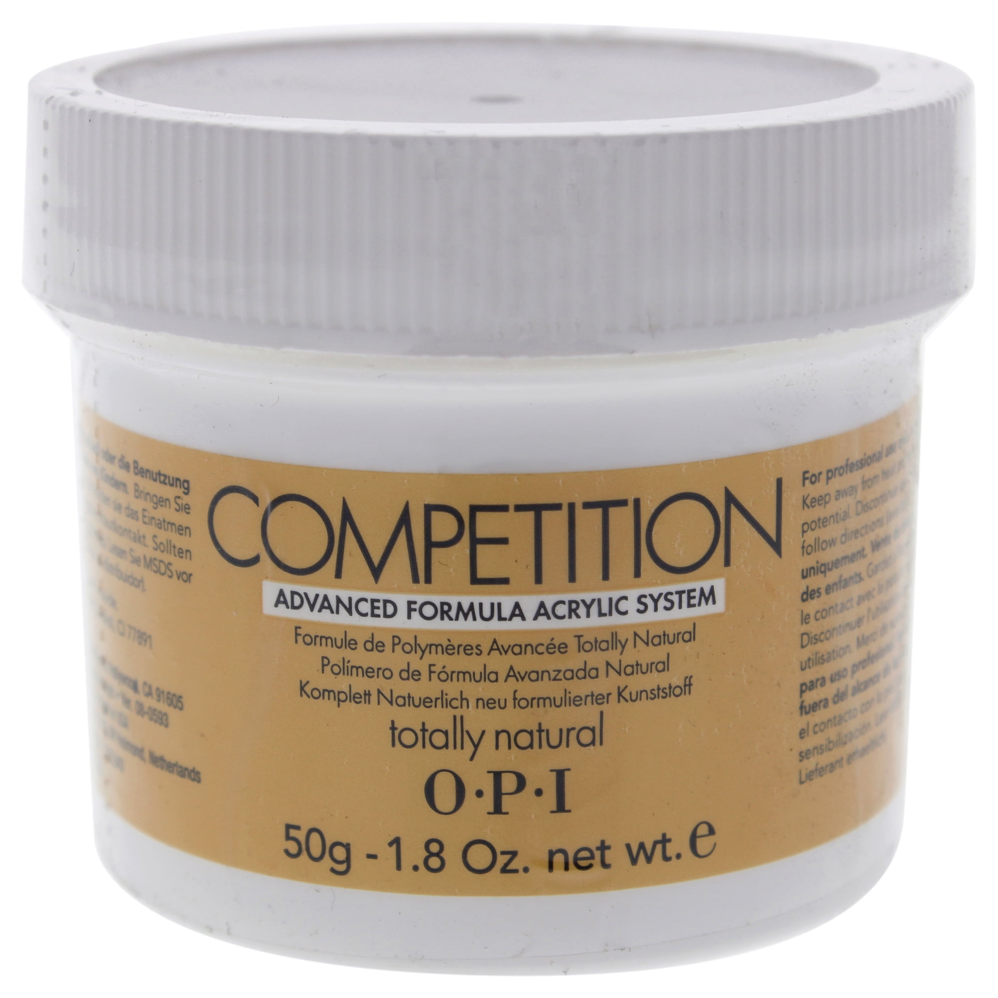 Competition Acrylic Powder - Totally Natural by OPI for Women - 1.8 oz ...