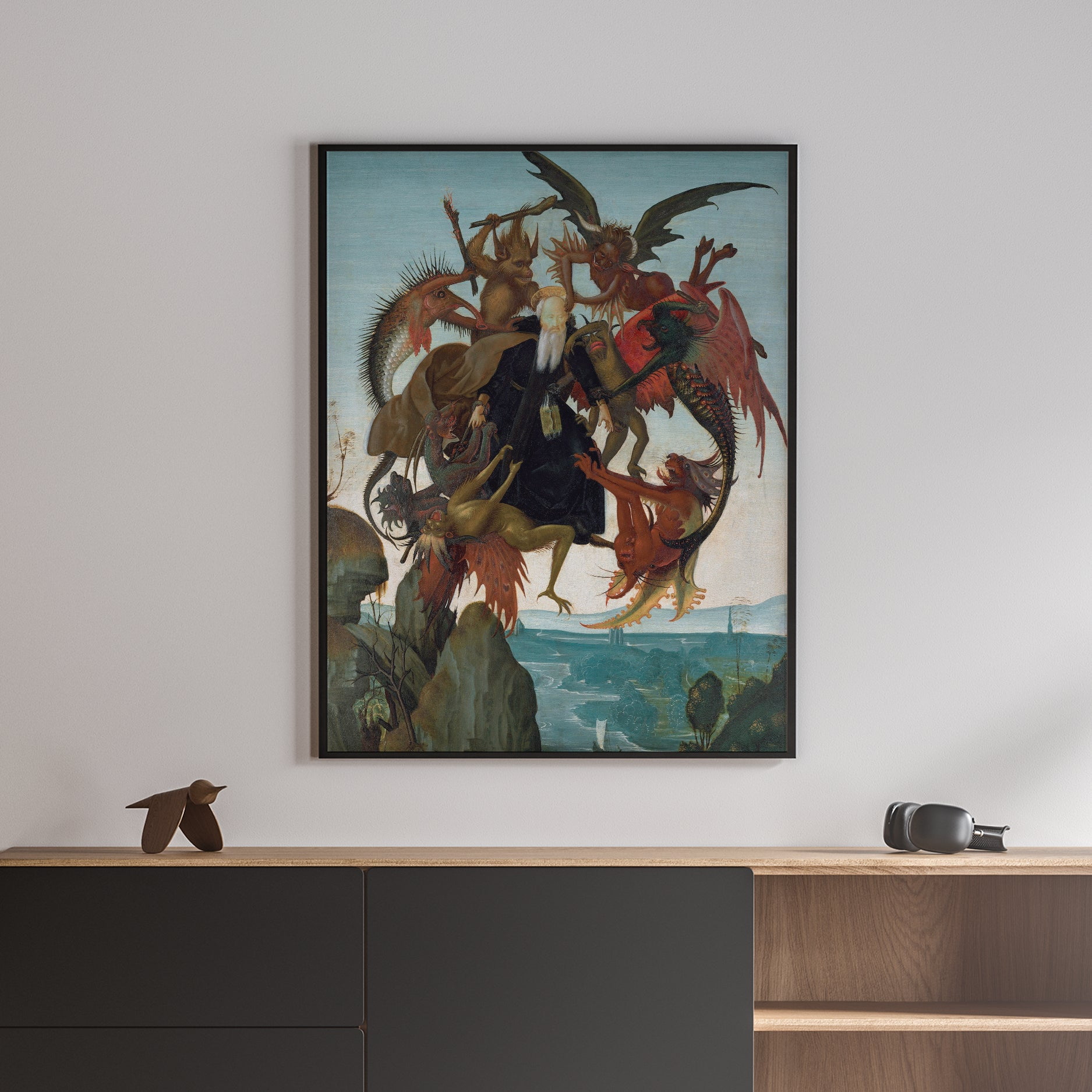 The Torment of Saint Anthony - c. 1487–1488 | Michelangelo Buonarroti ...