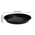 Plant Saucer Pot Tray 8 inch, 6 Packs Plastic Flower Planter Saucers ...