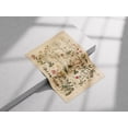 Affixzi Vintage Wildflower Botanical Poster – Antique Herbarium Floral ...