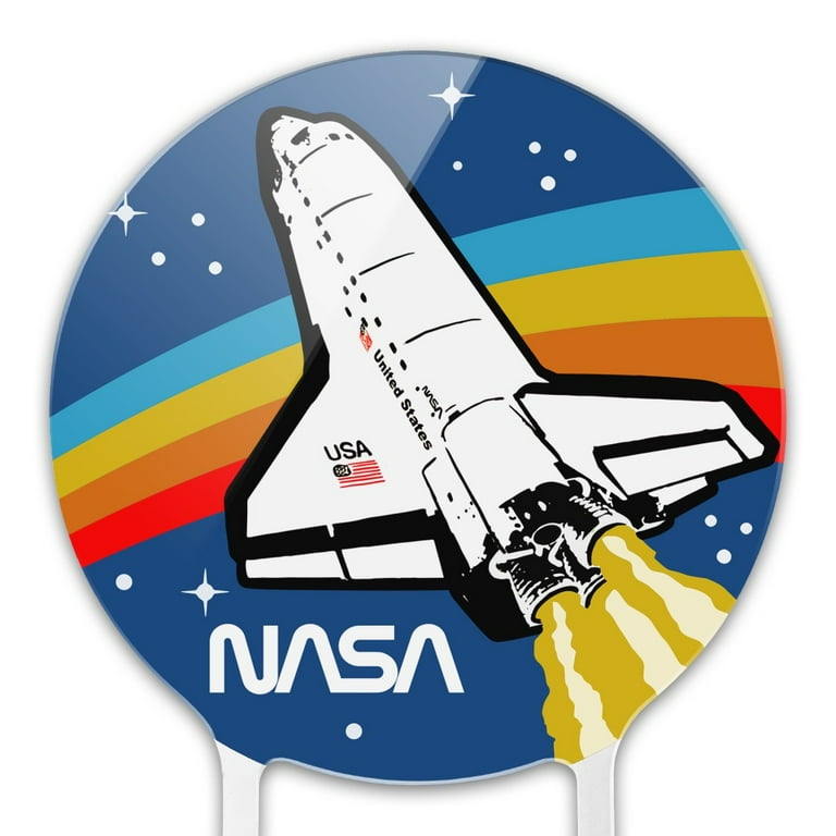 Landing Space Shuttle Cake