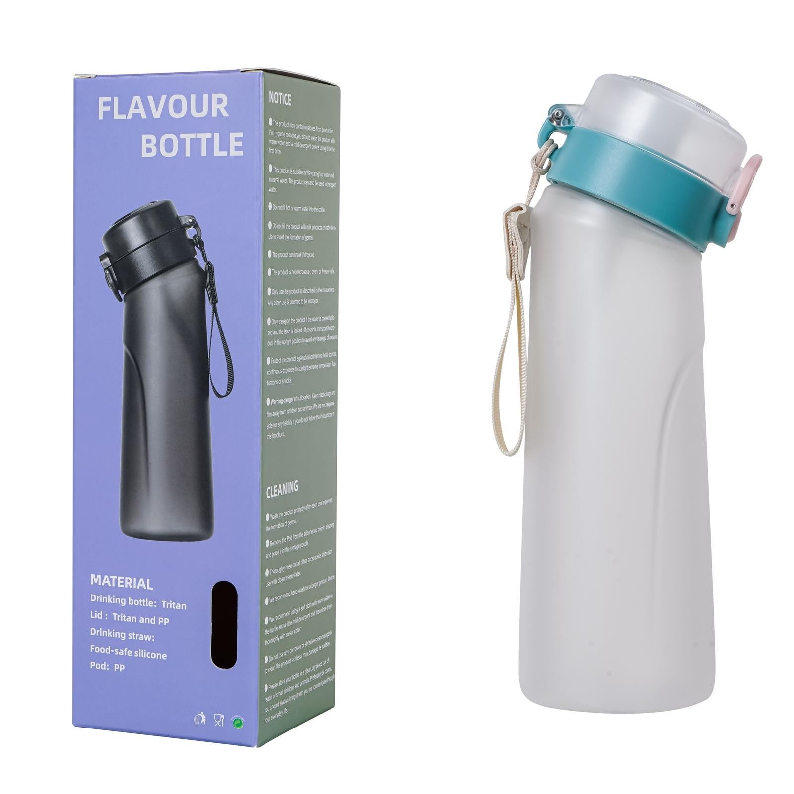 Paquete de cápsulas de sabor de botella de agua de personalización ...