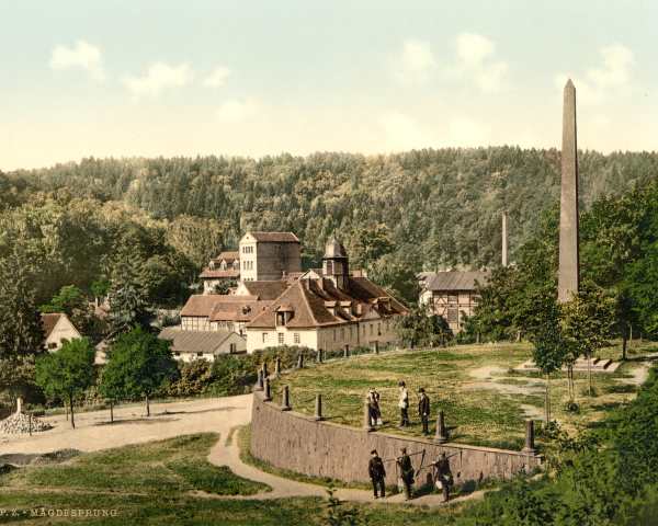 Print: Maegdesprung, Hartz, Germany, circa 1890 - Walmart.com